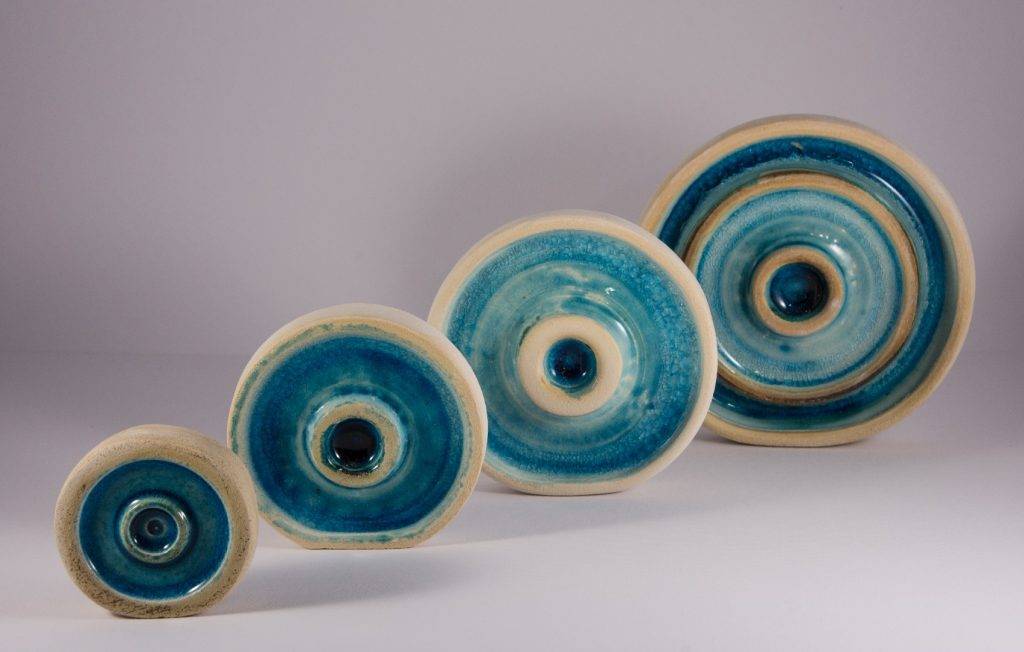 EVIL EYE TABLE 3 - Iliana Ceramics